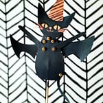 Halloween Printable Articulated Cat Bat Paper Puppet - LOLA + SOFIA