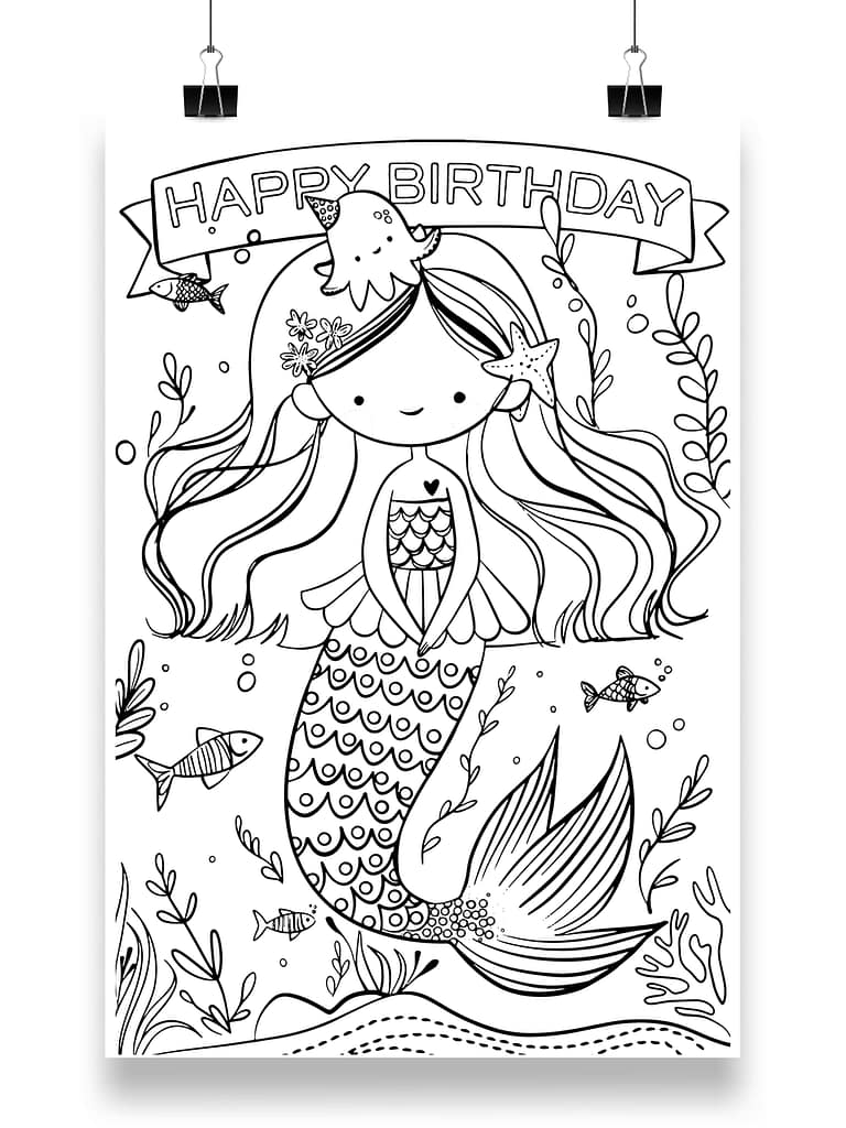 sofia the first mermaid coloring pages