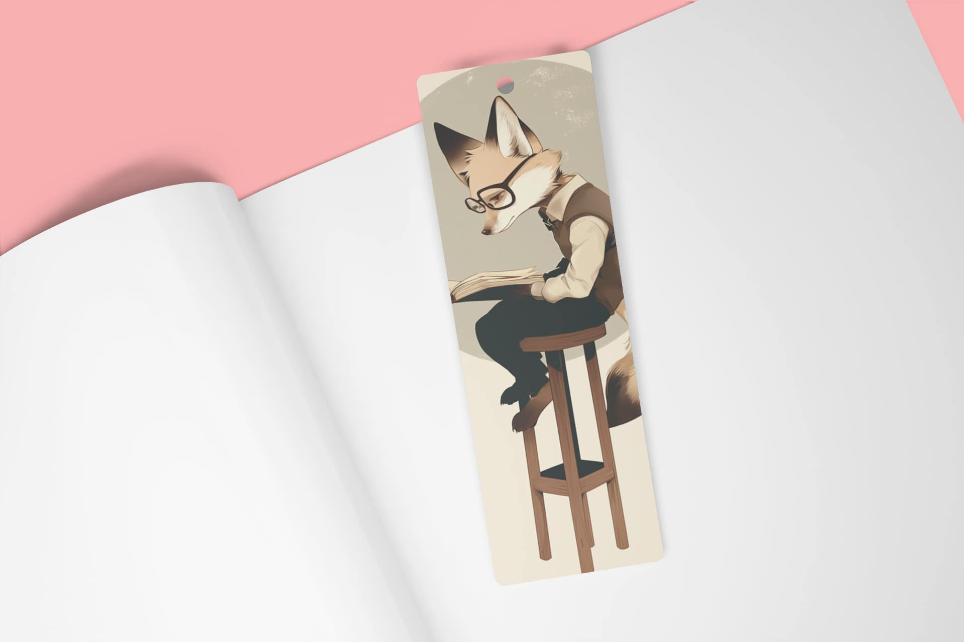 Printable Bookmark Set - Foxes Reading Books | LOLA + SOFIA
