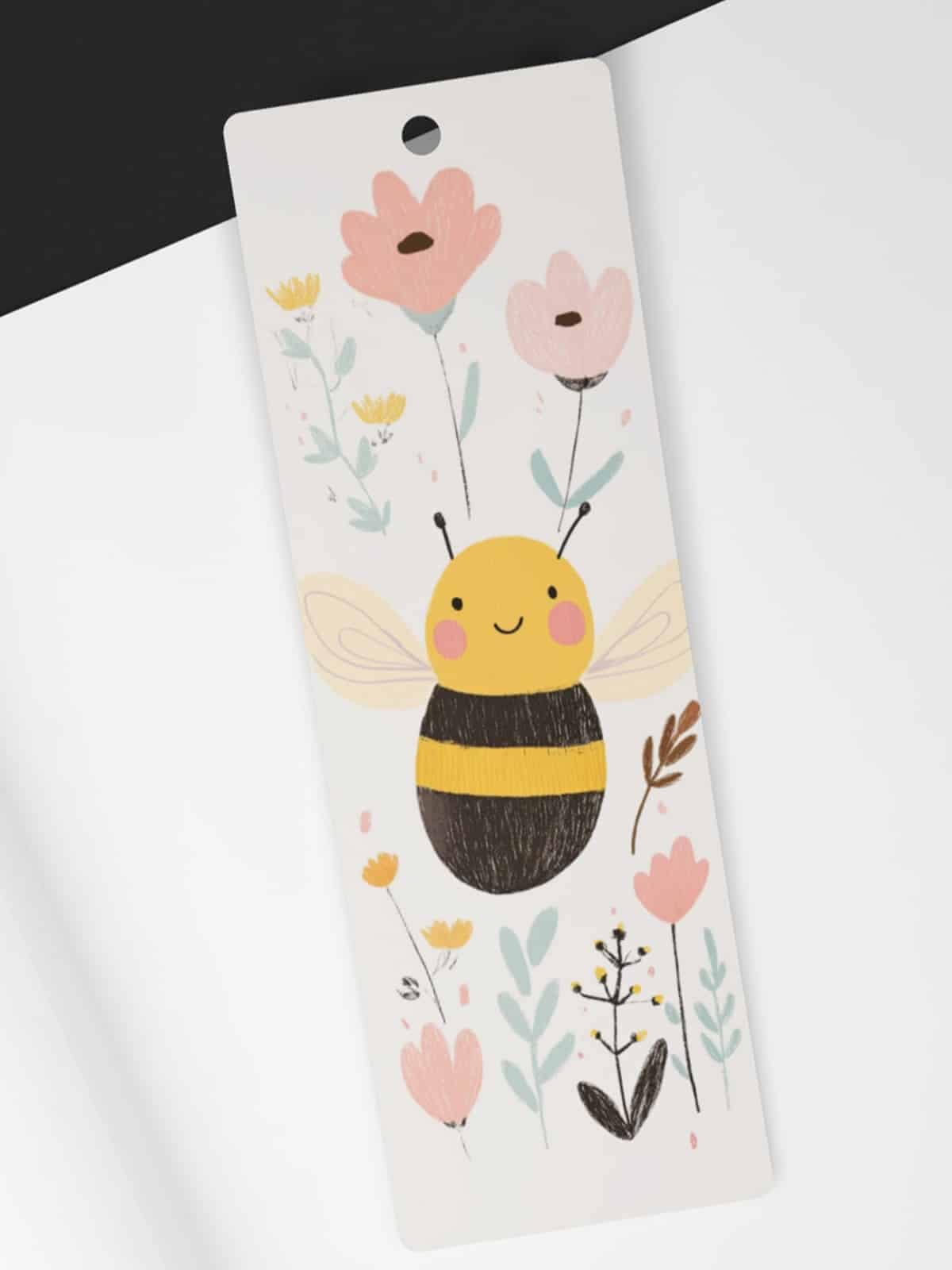 Happy Buzzing Bees Printable Bookmark Set | LOLA + SOFIA